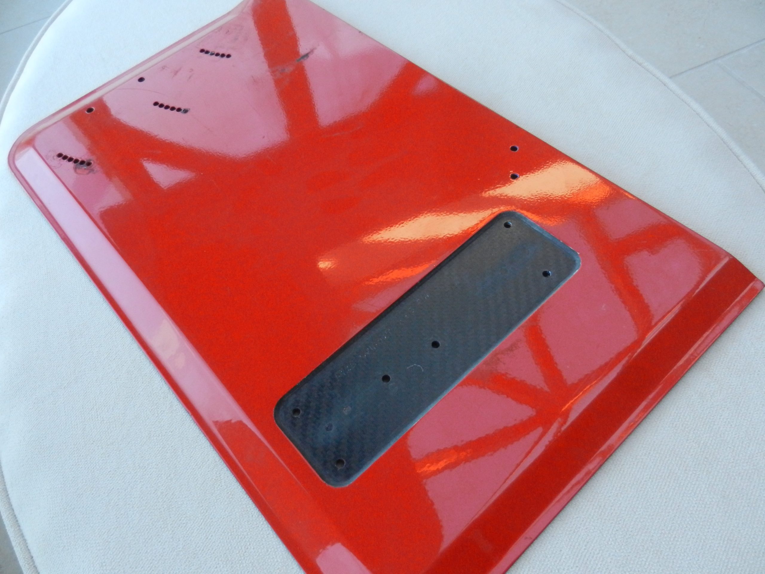 Damon Hill Danka Arrows Yamaha #1 rear wing end signed by Damon