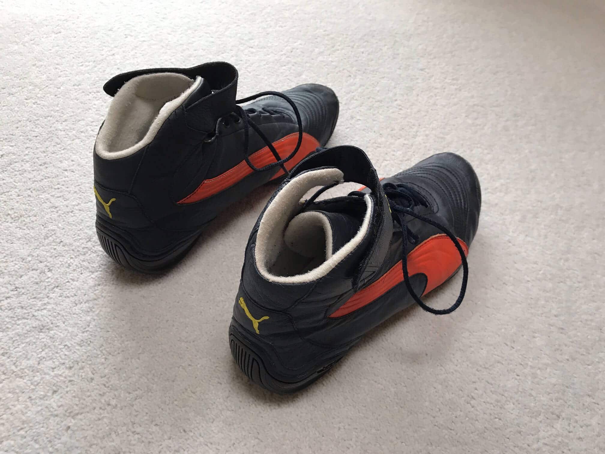 Fernando Alonso 2008 FIA Approved Custom Race Puma Boots For Sale