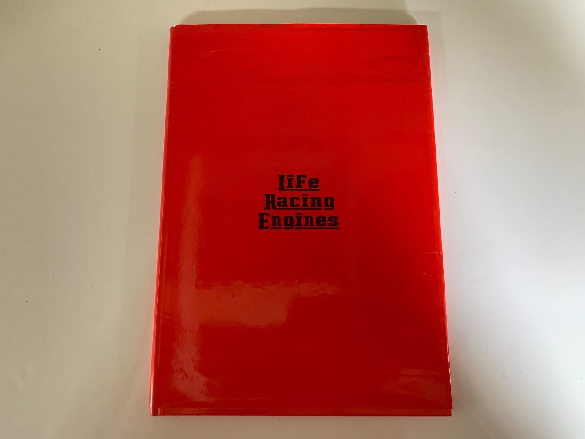Life Racing Engines - SIGNED by Ernesto Vita for Bertrand Gachot by ...
